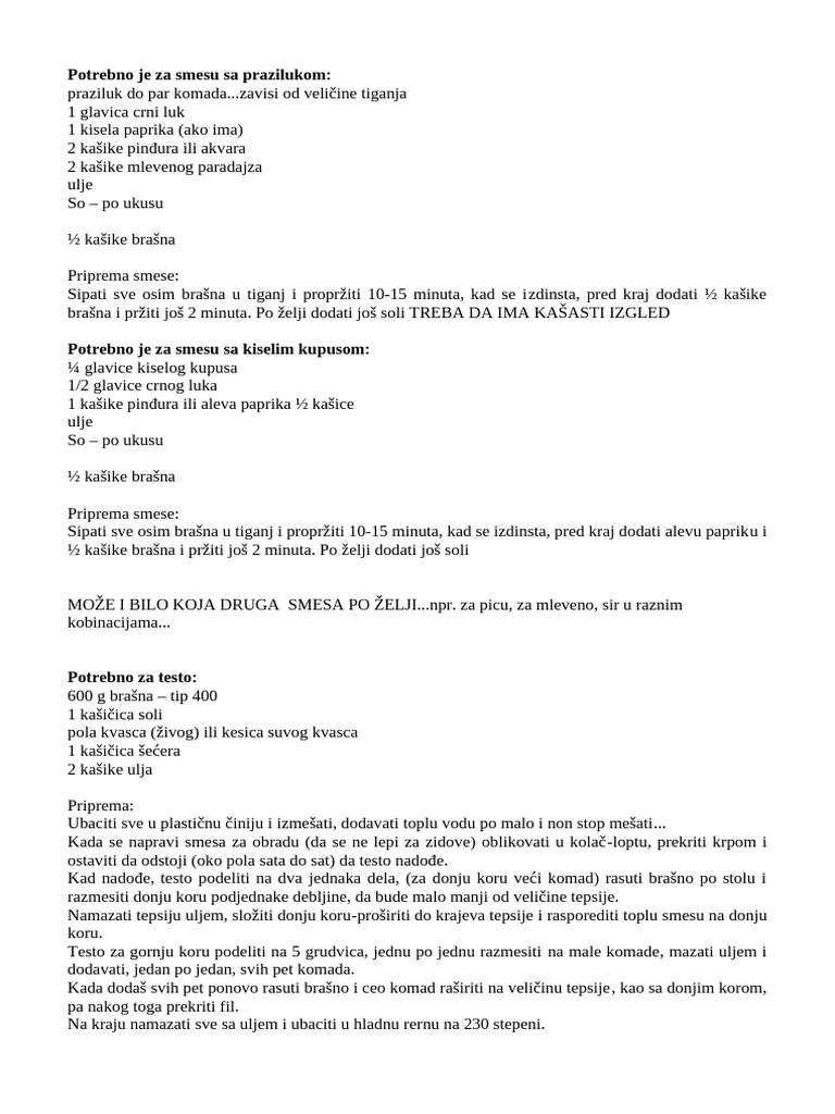 Recept Z | PDF