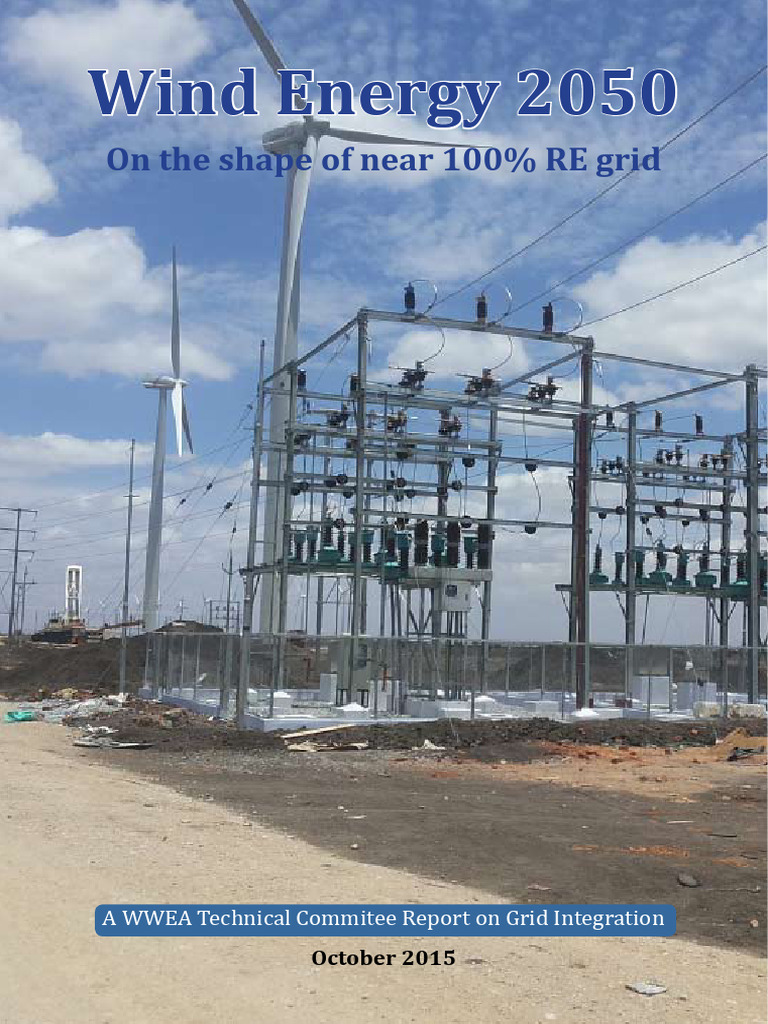 Grid Integration Wind Energy 2050 Pdf Wind Power Greenhouse Gas