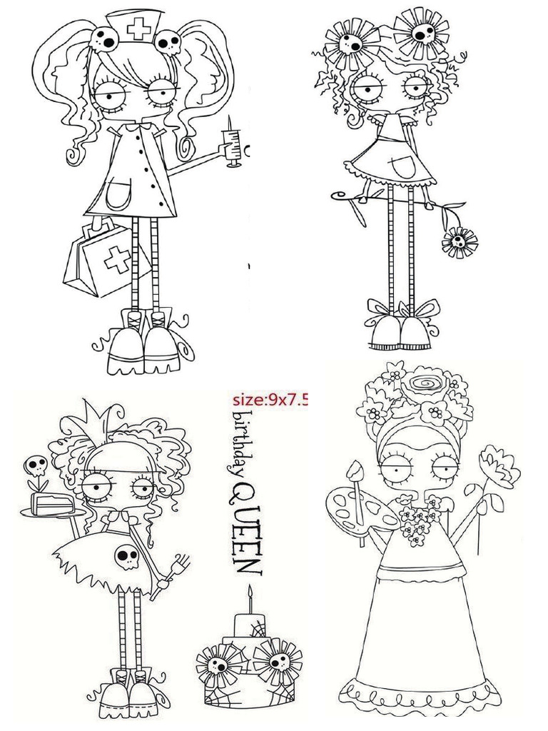 Sellos para colorear | PDF