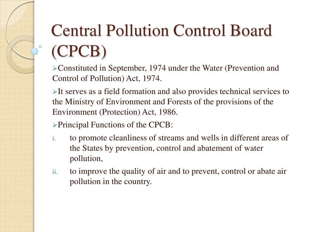 CPCB | PDF | Water Quality | Air Pollution