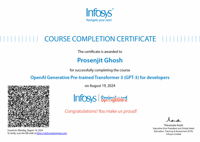 OpenAI Generative Pre-Trained Transformer 3 (GPT-3) For Developers | PDF