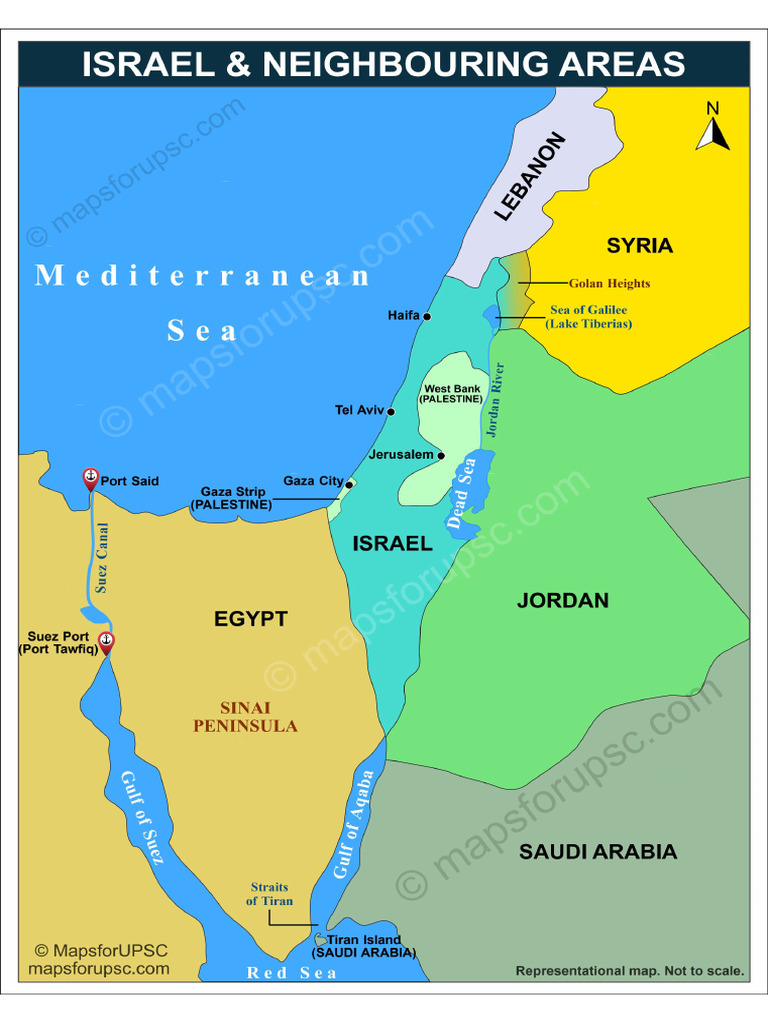 Israel Neighbouring Areas | PDF