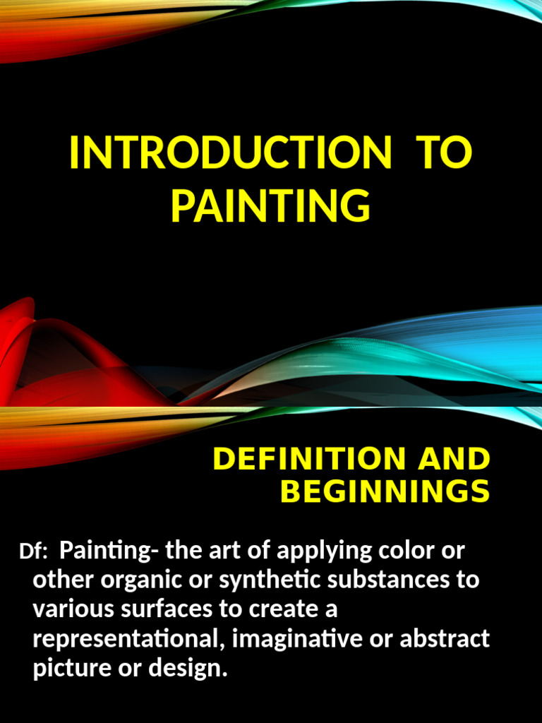 Intro To Painting | PDF | Leonardo Da Vinci | Francisco Goya