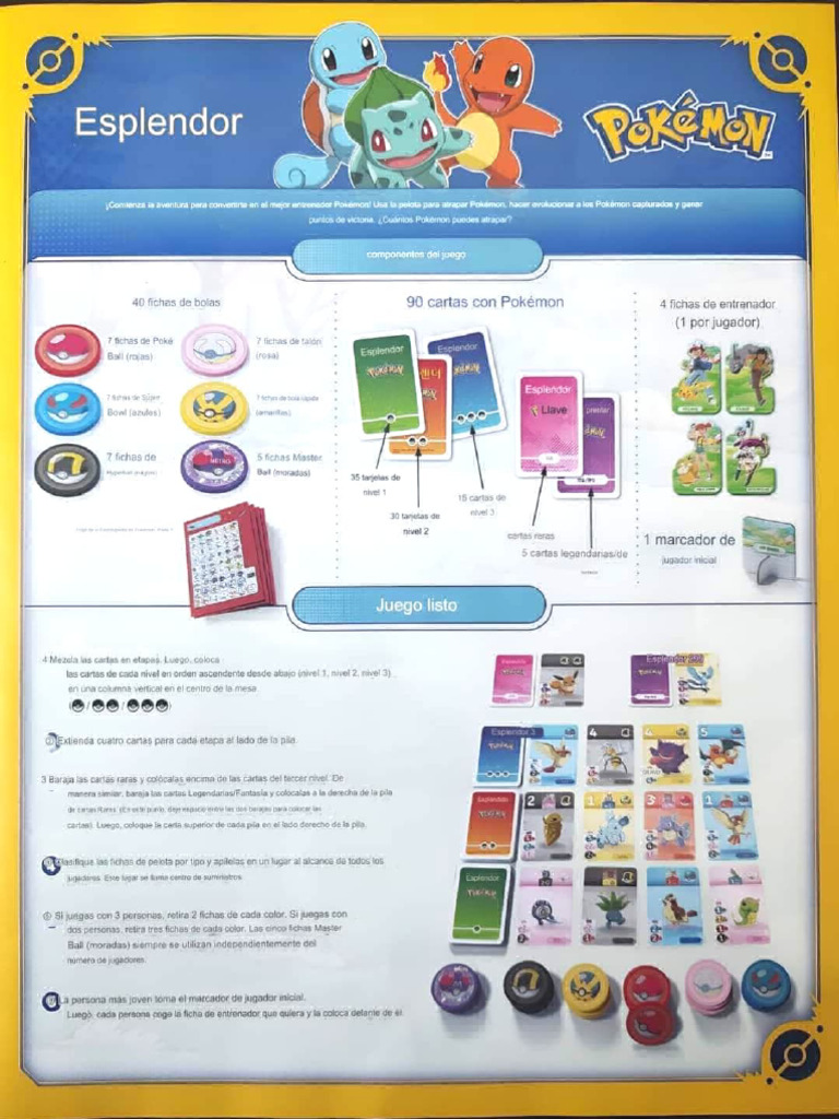 Pokemon Splen | PDF | Juego de azar | Videojuegos japoneses de rol