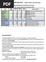 Ais Fees Schedule 2024 2025 | PDF | Payments | Debit Card