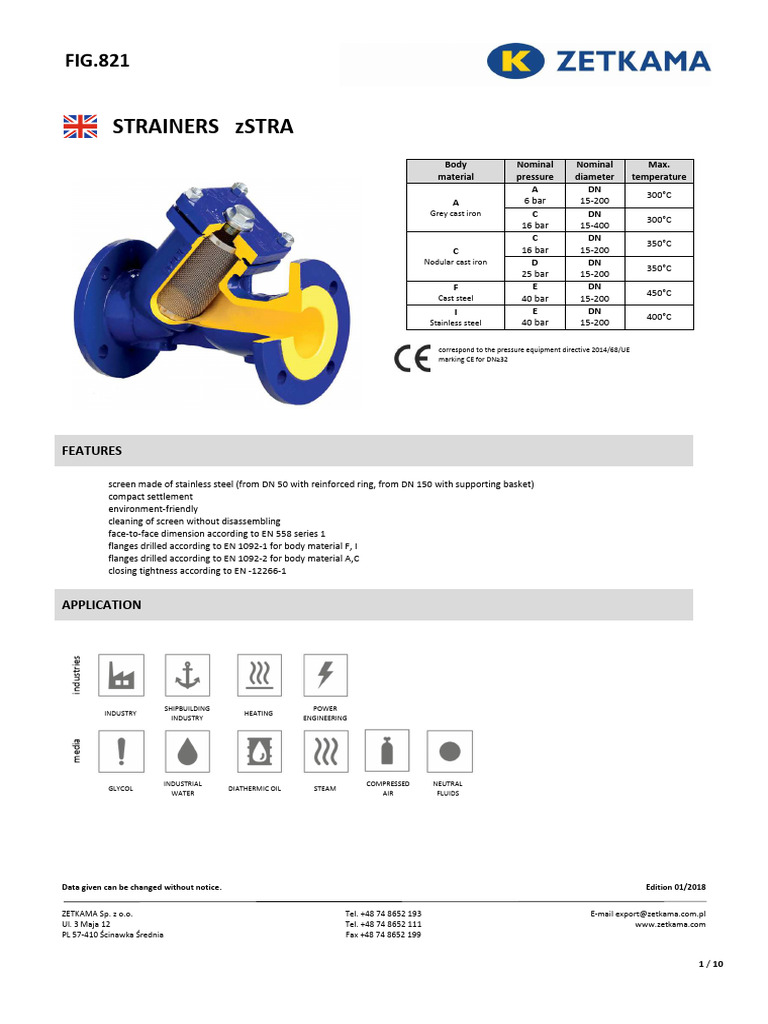 821 strainer | PDF | Materials | Mechanical Engineering