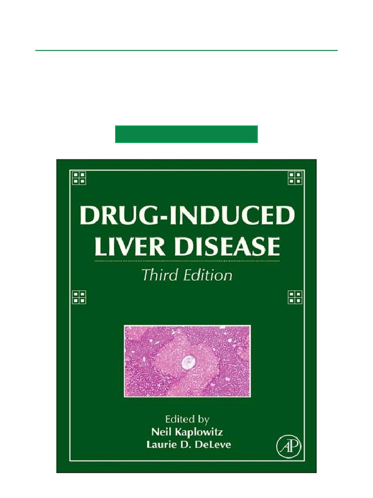 Drug-Induced Liver Disease Overview | PDF | T Cell | Immune System