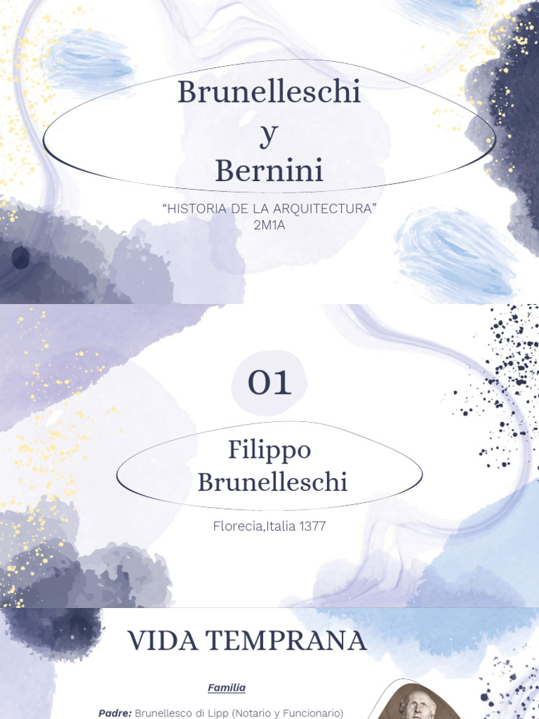 Brunelleschi y Bernini | PDF | Florencia