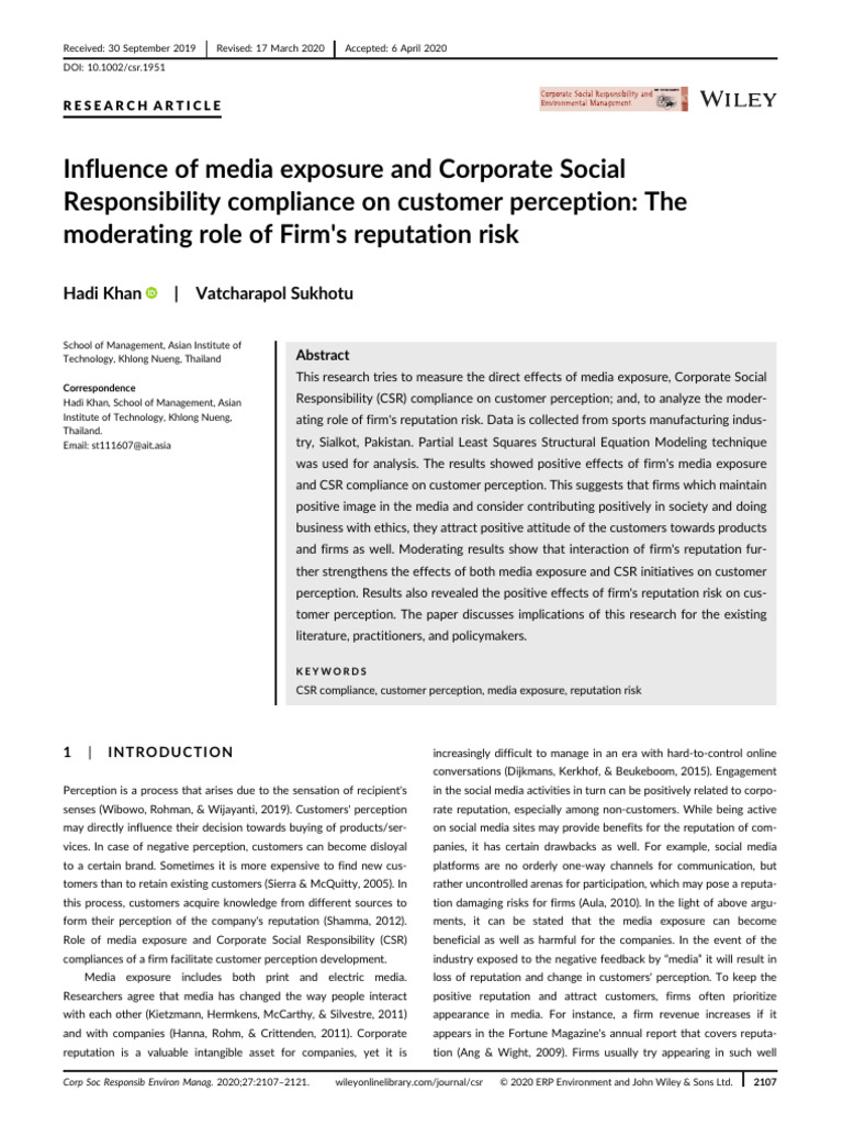 BUSN 1210 Group Paper Article 3 | PDF | Corporate Social Responsibility ...