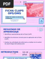 Ficha CLAP para Control de Salud Adolescente | PDF | Adolescencia