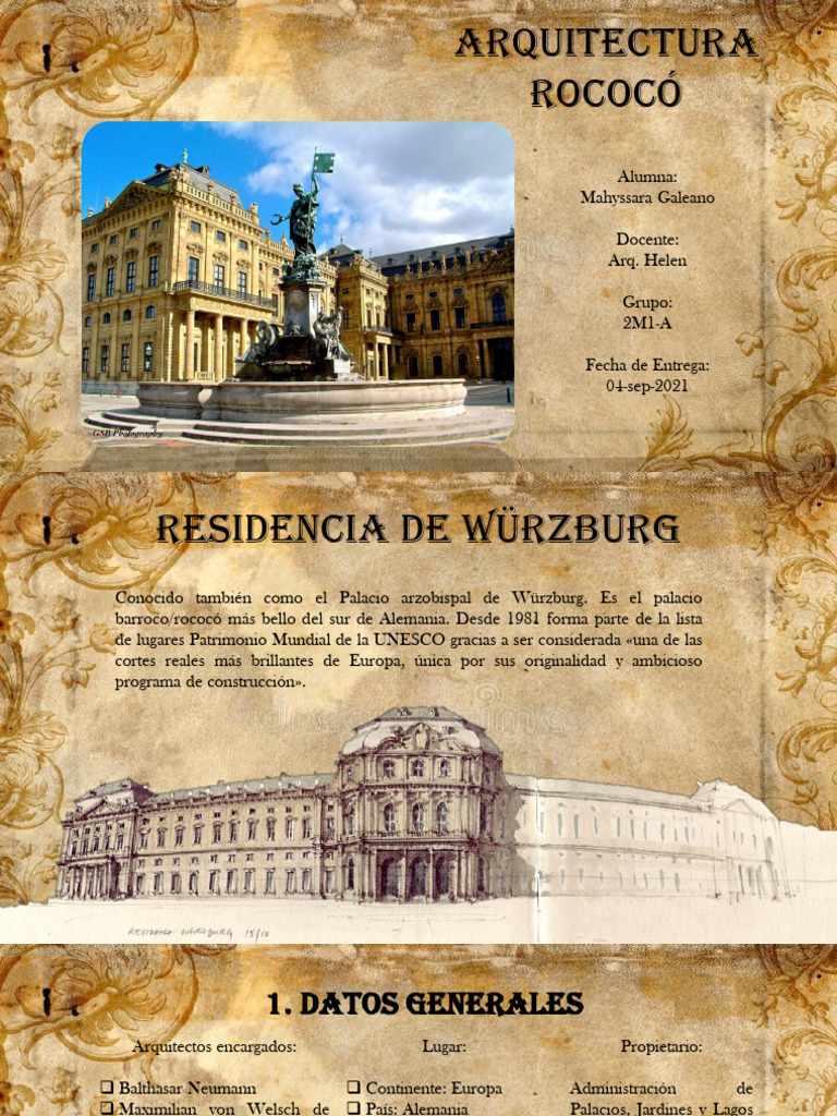 Arquitectura Rococó - Mahyssara | PDF | Arte occidental | Estilo