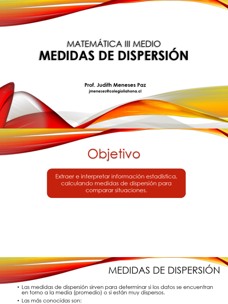 Iiim - Solución - PPT - Medidas - de - Dispersion - Coef de Variacion | PDF | Dispersión ...