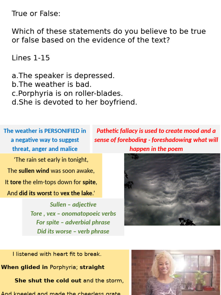 Porphyria's Lover DFN 2 | PDF