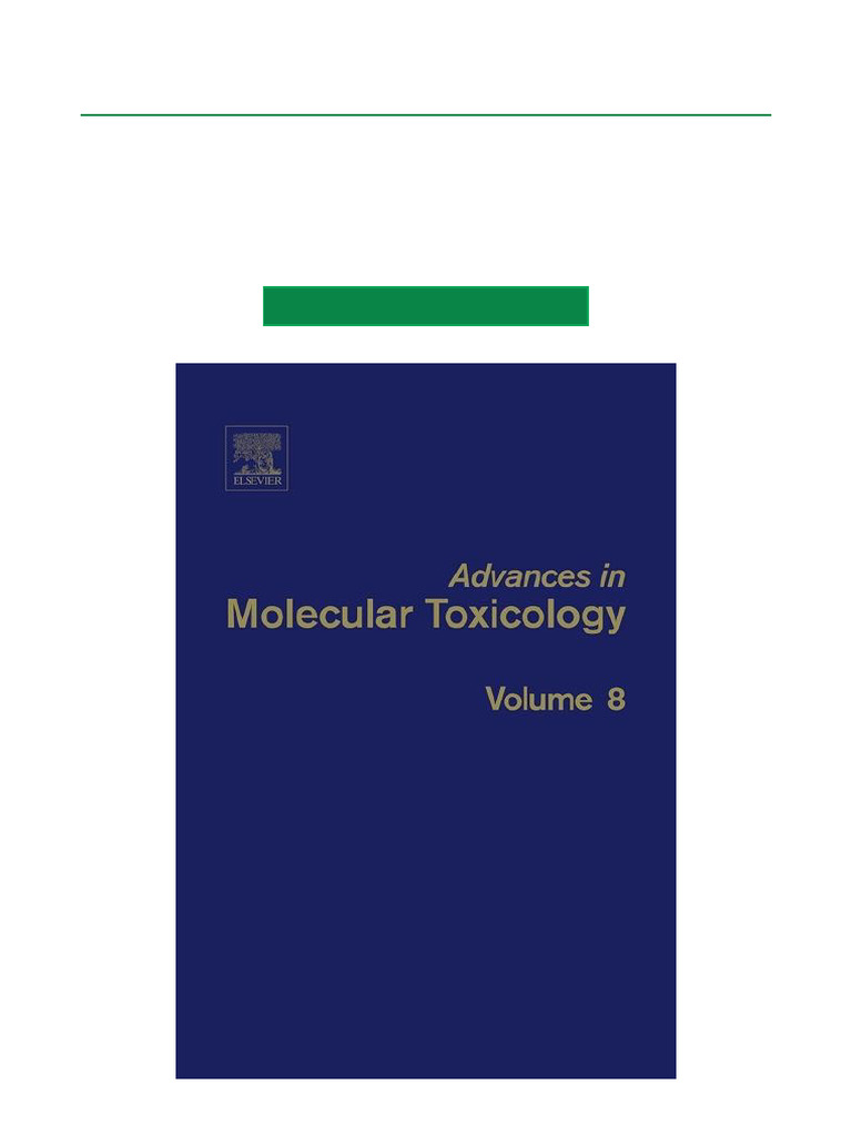 Advances in Molecular Toxicology One-Click Download | PDF | Cell ...
