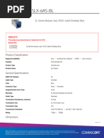 COMMSCOPE CAT6 - CAT5E Patch Panel | PDF | Electric Power | Electromagnetism