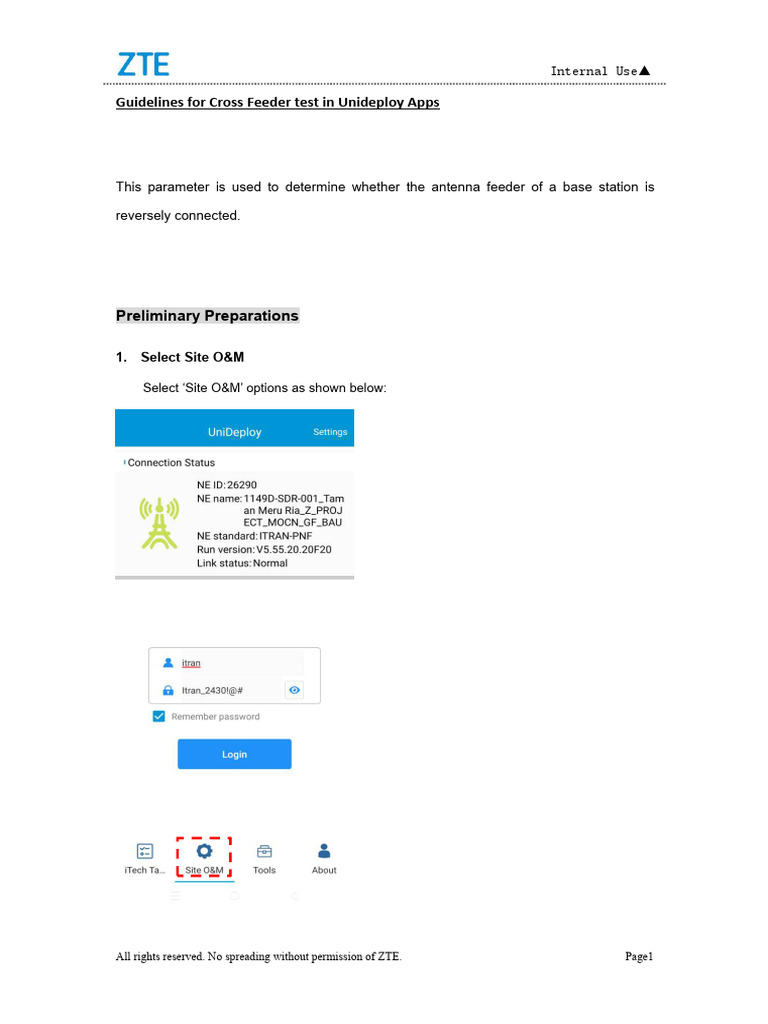 Cross Feeder Test Guidelines for Unideploy | PDF | Computing