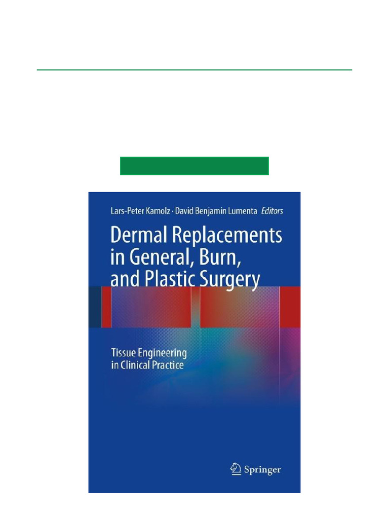 Dermal Replacements in Surgery Guide | PDF | Skin | Epidermis
