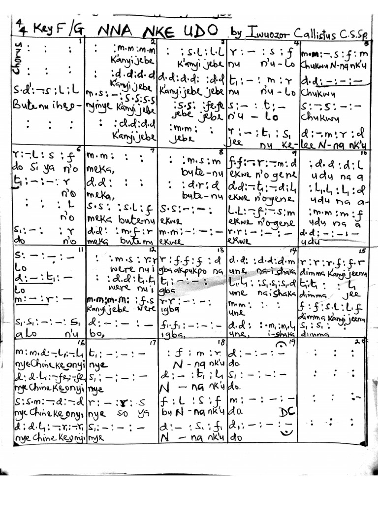 Nna Nke Udo by Iwuozor Callistus, C.S.sp. (Me) | PDF