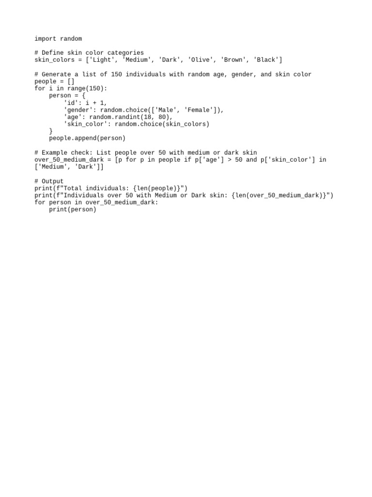 Python Code For Age Find Out | PDF
