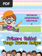 Planificación: Soy Parte del Universo | PDF | Educación de la primera ...