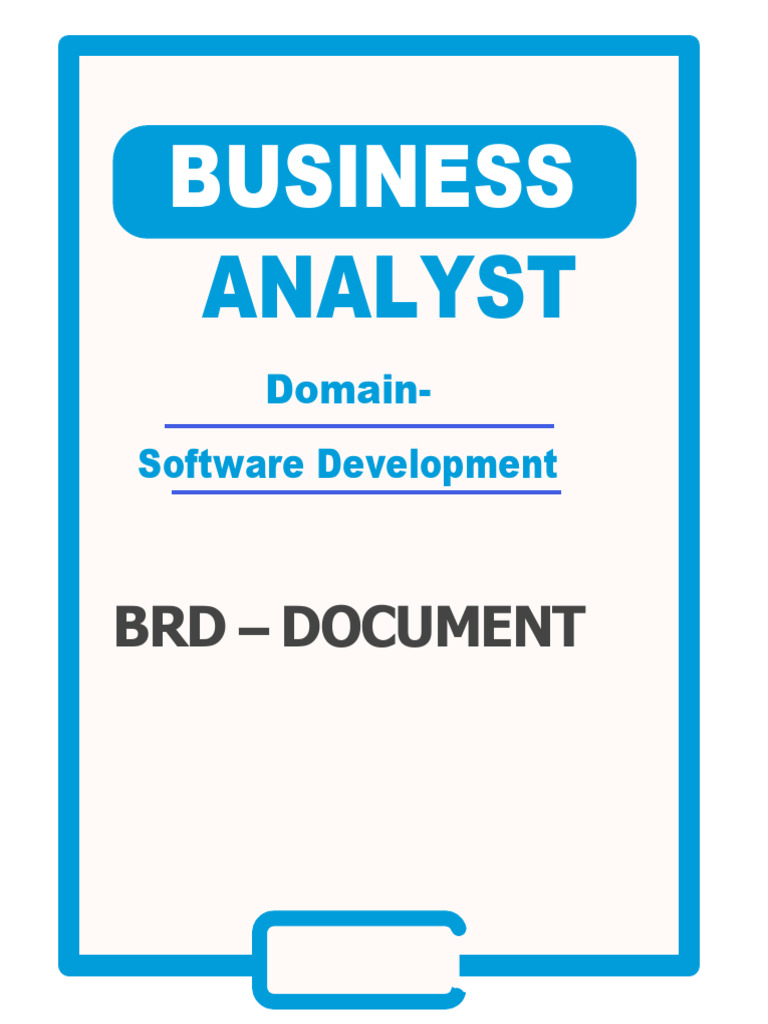 BRD Samples - Elevating Business Analysis Standards | PDF | Computing | Business
