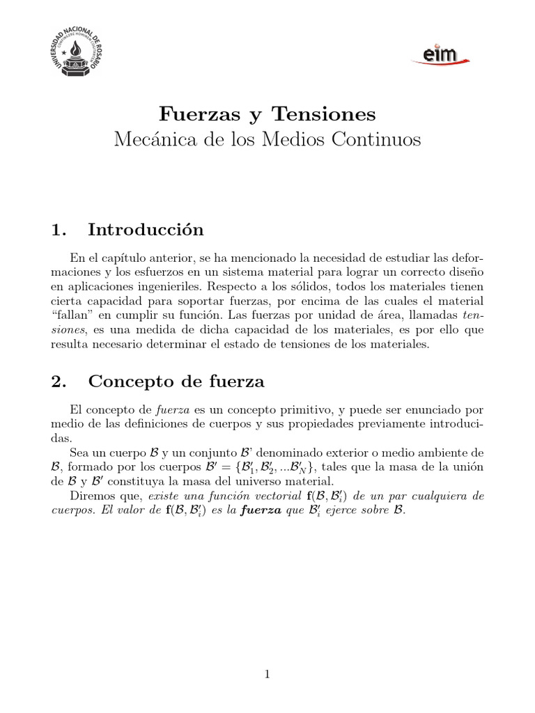 mmc-fuerzas-y | PDF | Estrés (Mecánica) | Fuerza