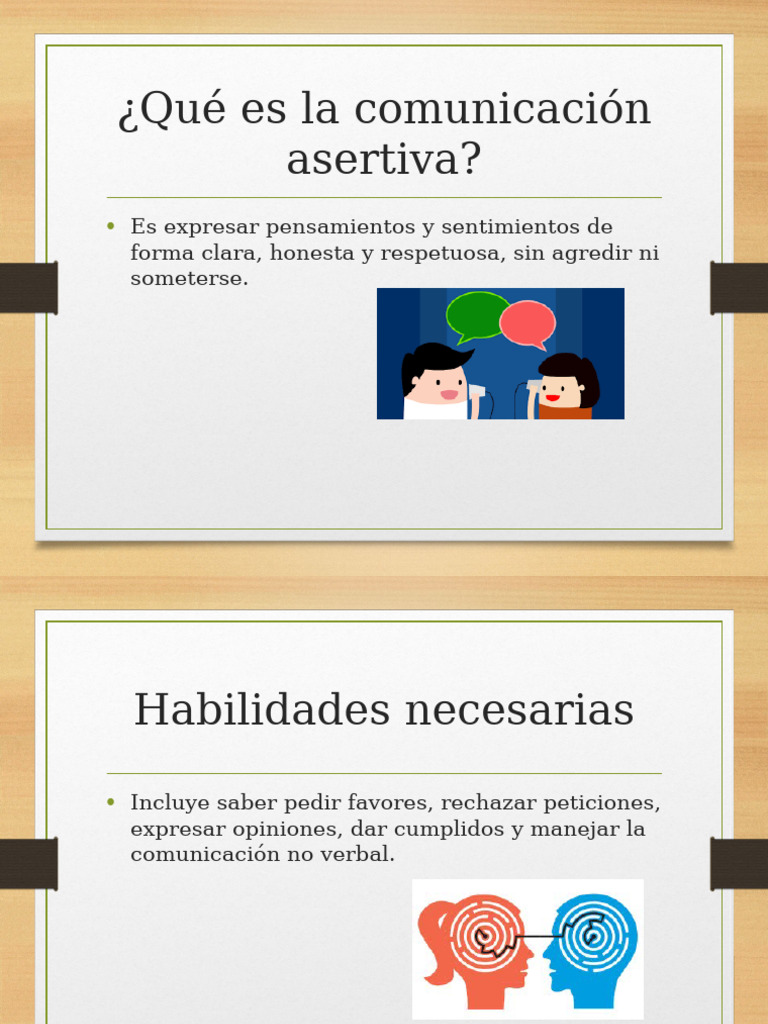 Comunicación_Asertiva | PDF | Conceptos psicologicos | Psicología Social