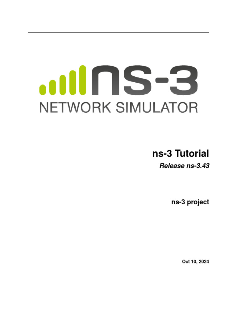 Ns 3 Tutorial | PDF | Linux | Computer Engineering
