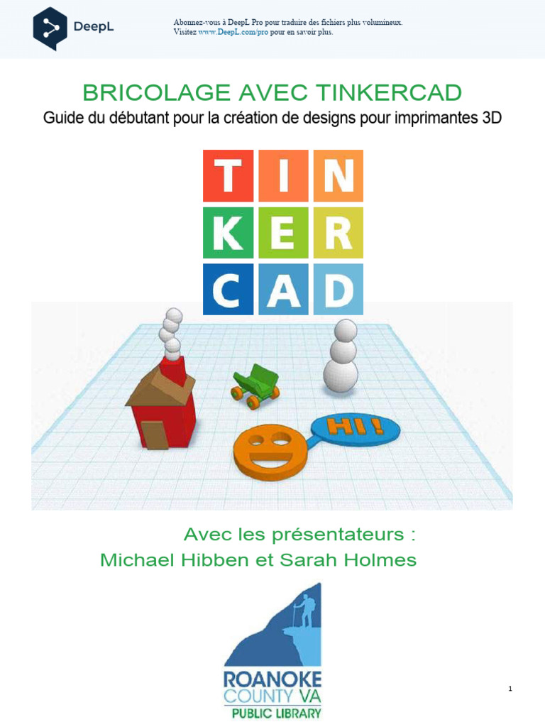 Tinkering With Tinkercad - A Beginners Guide To Creating 3d Printer ...