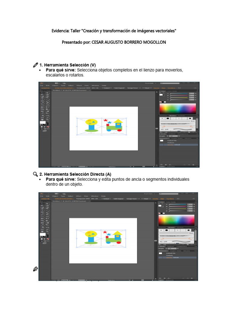 Herramientas Ilustrator | PDF