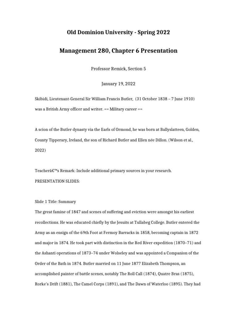 Management 280 Chapter 6 Presentation | PDF