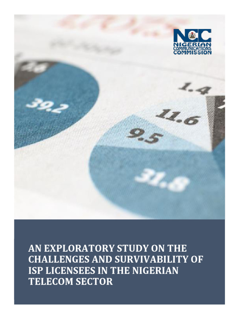 Research-ISP Licensees Nigerian Telecom Sector | PDF | Internet Service ...