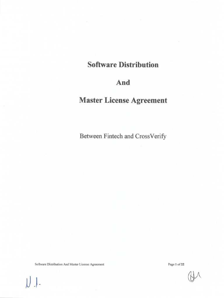 FTF - CV Licensing Agreement | PDF