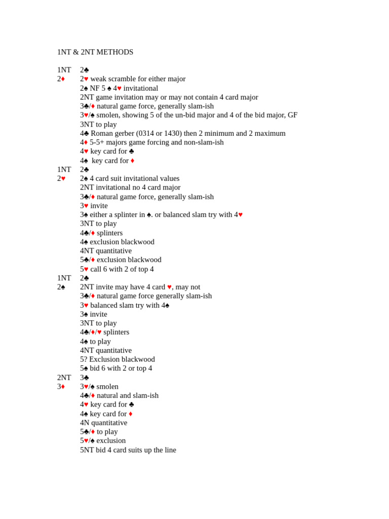 00-1nt 2nt Methods | PDF