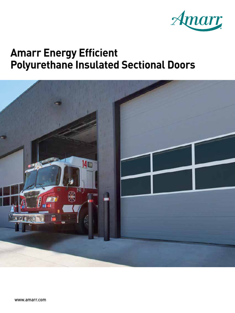 Brochure Amarr Commercial Polyurethane-B621 | PDF | Door | Materials