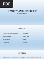 Hemodynamic Disorders Pathology | PDF | Edema | Thrombus