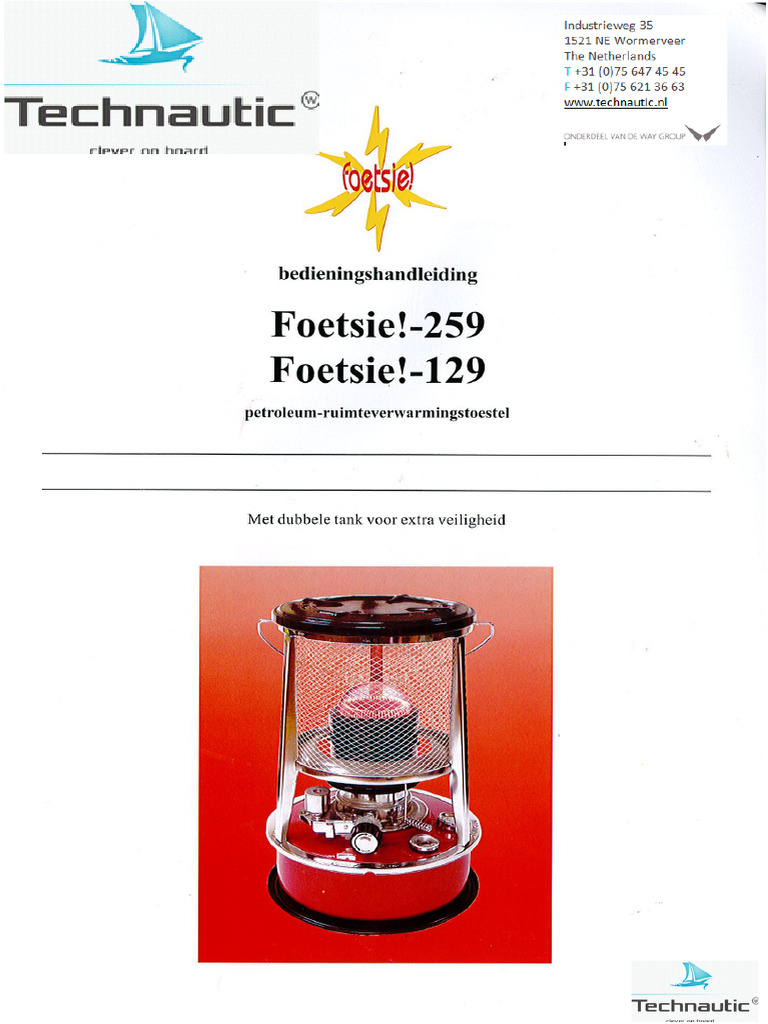 Nederlandse Gebruiksaanwijzing Foetsie | PDF
