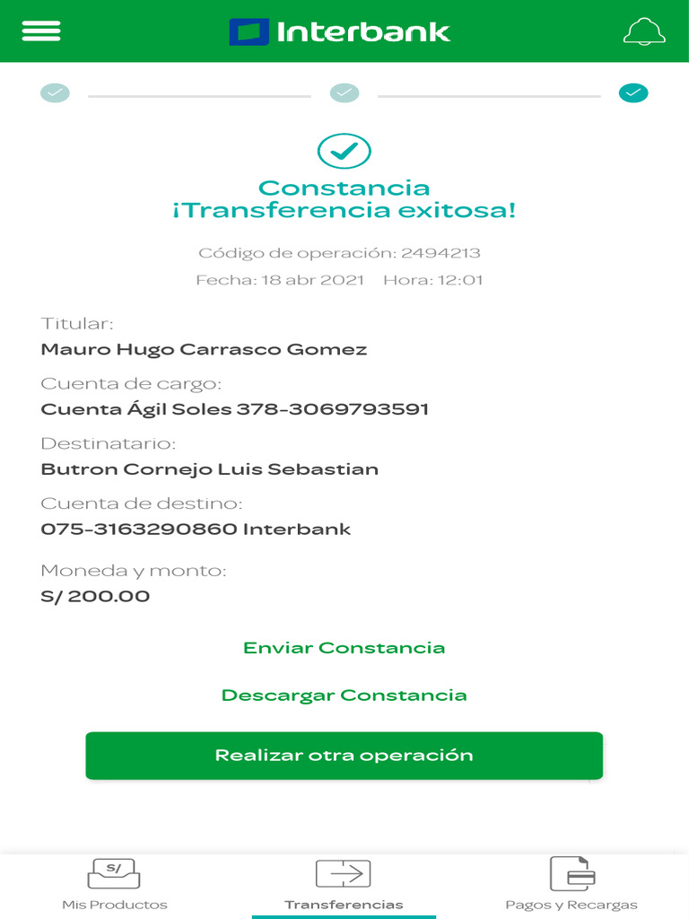 Banca Por Internet - Interbank 2 | PDF