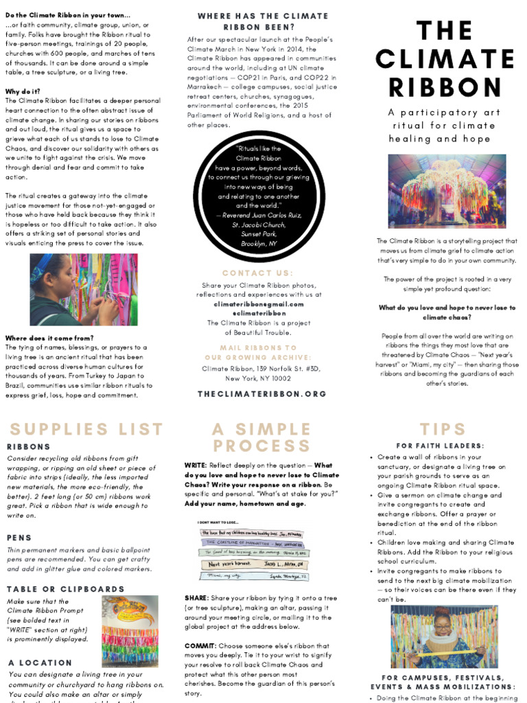 The+Climate+Ribbon.1+Page+Brochure+&+DIY+3 Fold+Color | PDF