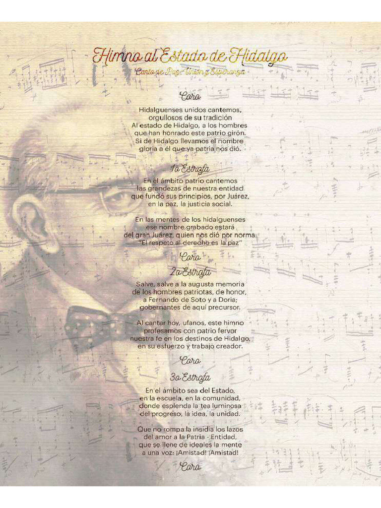 Himno Al Estado de Hidalgo | PDF