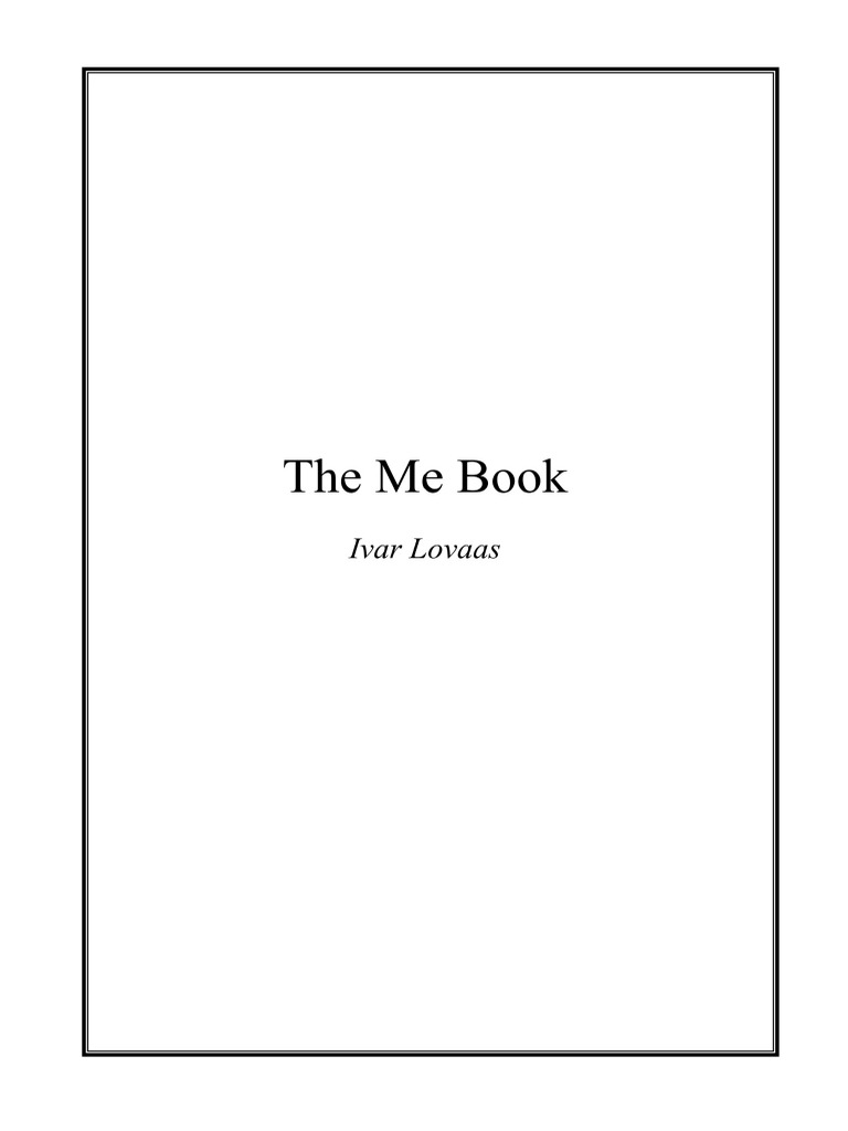 The Me Book | PDF