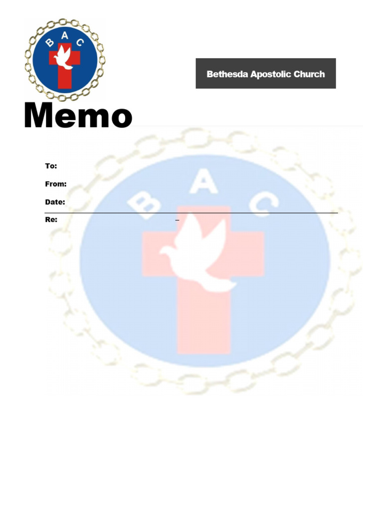 Bcu Week Memo 2025 | PDF