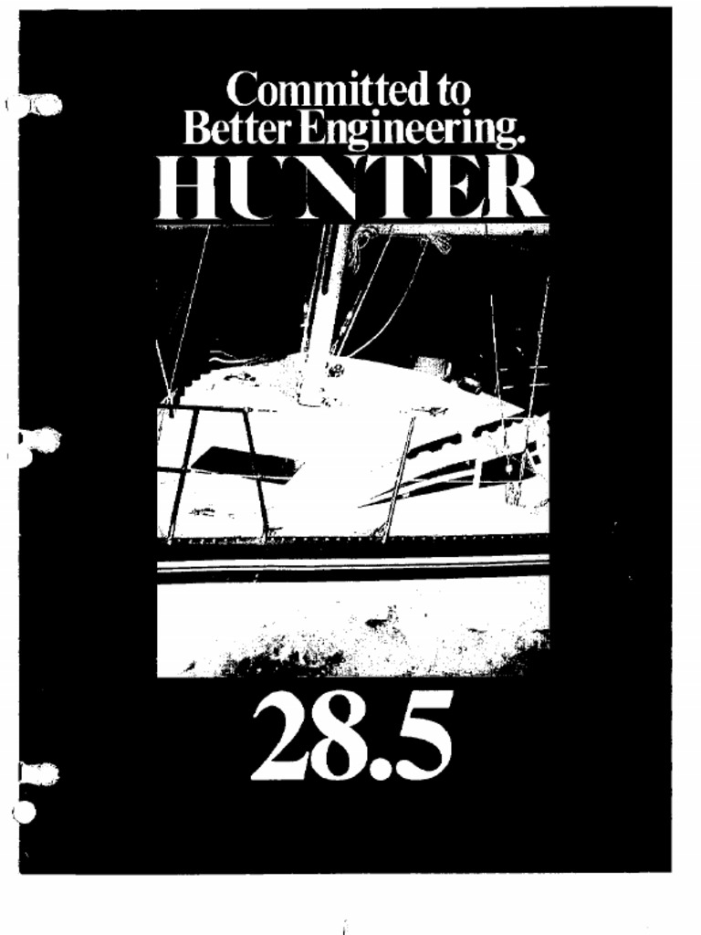 Hunter 28.5 69005354 | PDF