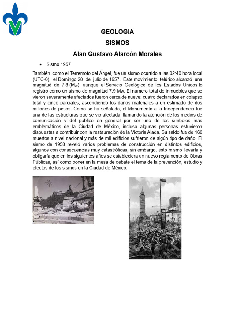 Act 006 Sismos | PDF | Temblores | México