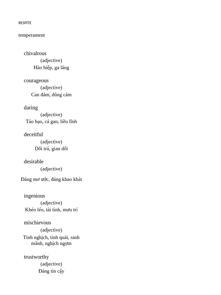 Vocab | PDF