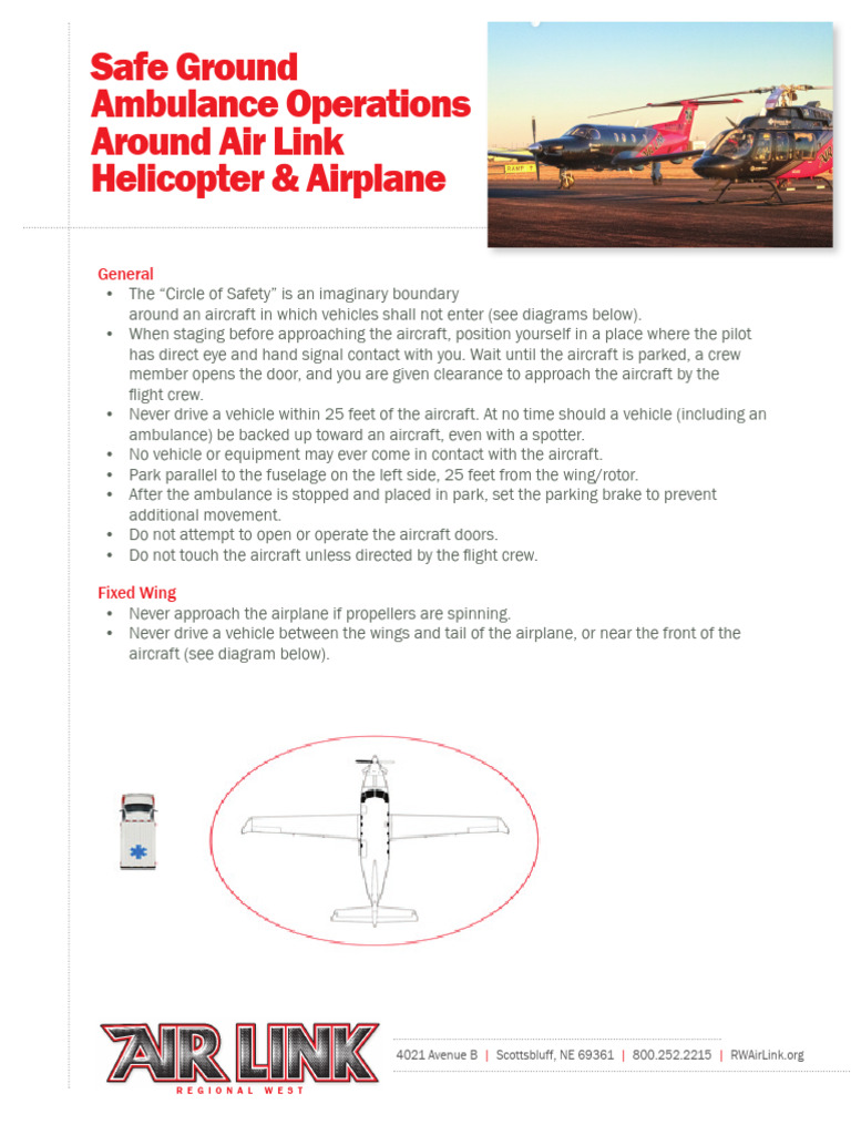 Air Link Safe Ground Ambulance Ops 109272927 | PDF