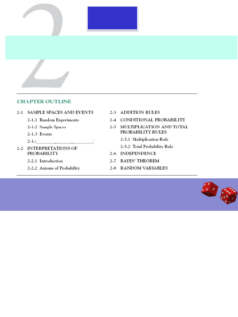Chapter #2 Probability Part II | PDF | Probability | Permutation