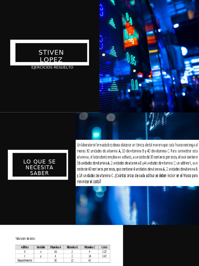 Lopez Stiven Ejercicio Resuelto | PDF