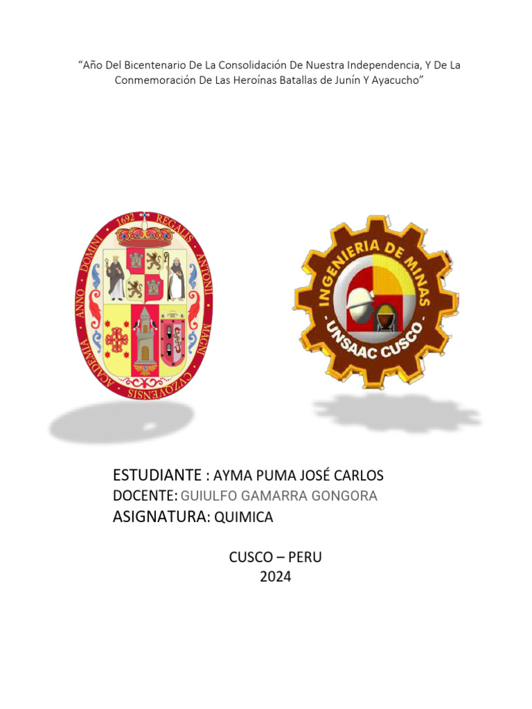 Quimicq Definiciones | PDF | Química | Mezcla