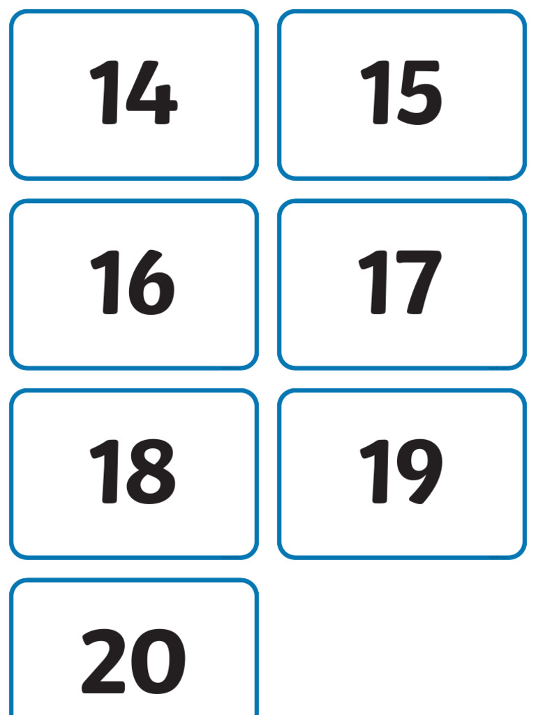 1092 Ten-Frame-Flashcards - Ver - 1 | PDF